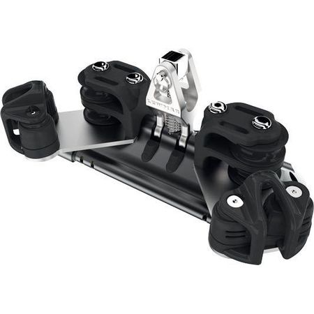 Lewmar Size 1 TB Mainsheet Car With Upstand, Pair Of Double Control ...