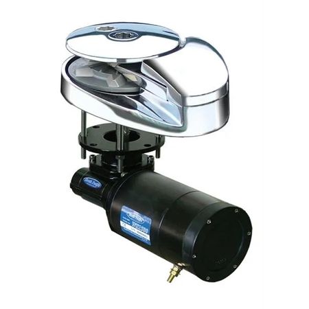 South Pacific Vertical 1500W Stainless Steel Windlass Kit with ...