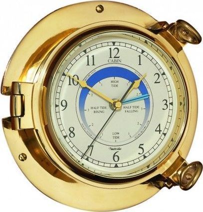 Nauticalia Brass Cabin Tide Clock only £166.50
