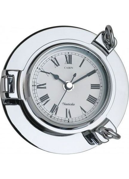 Nauticalia Chrome Cabin Clock only £40.00